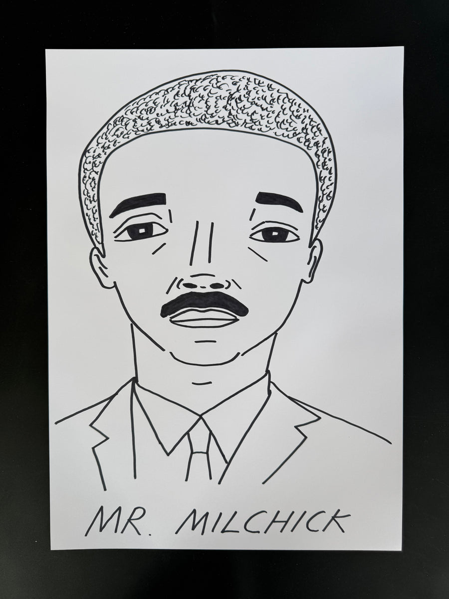 Badly Drawn Mr Milchick - Severance - Original Drawing - A3. – Badly ...