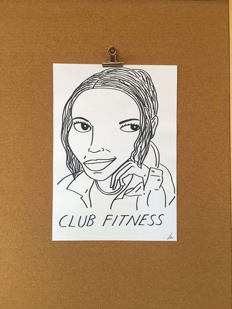 Badly Drawn Club Fitness - Original Drawing - A3 - SOLD – Badly Drawn ...